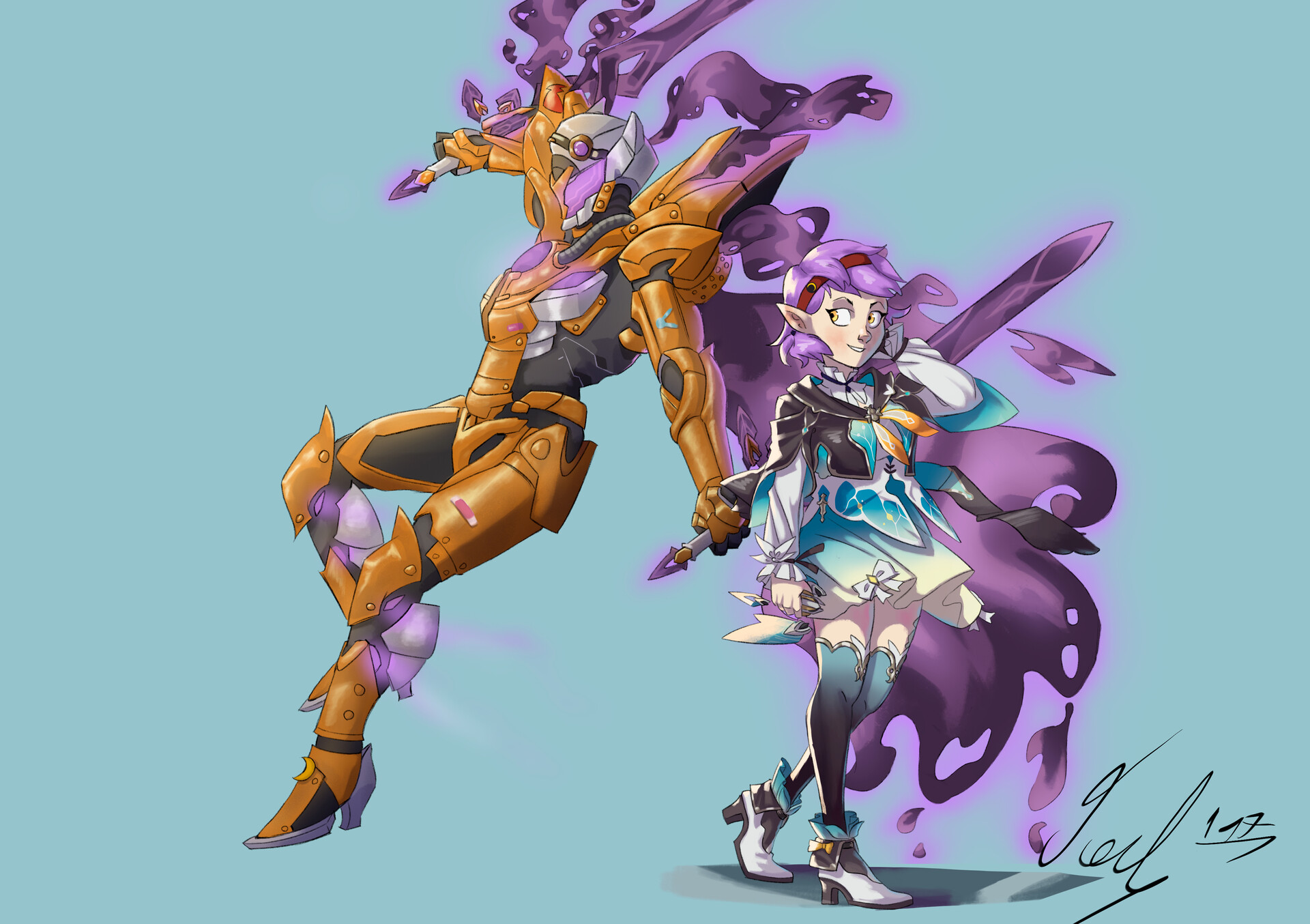 ArtStation - Crossover The Owl House - Honkai Star Rail