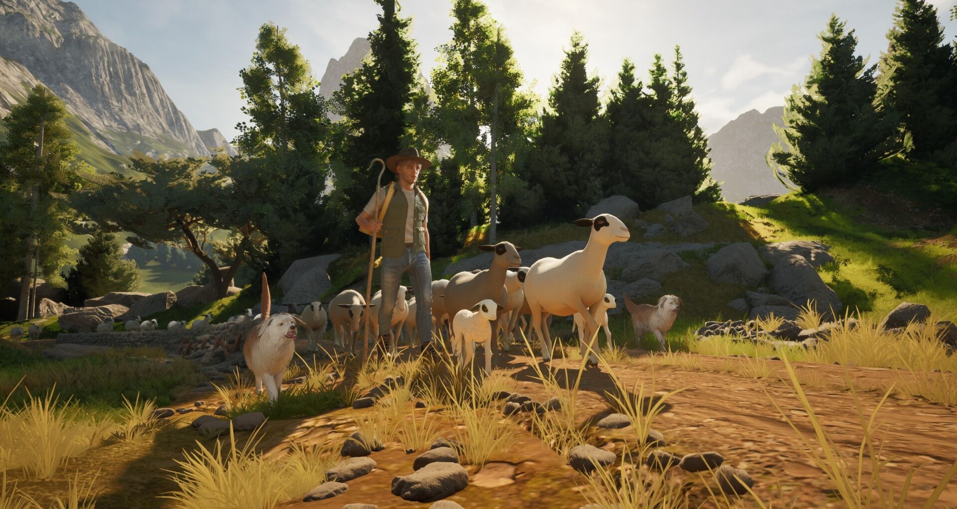 ArtStation - Transhumance Game trailer character and props