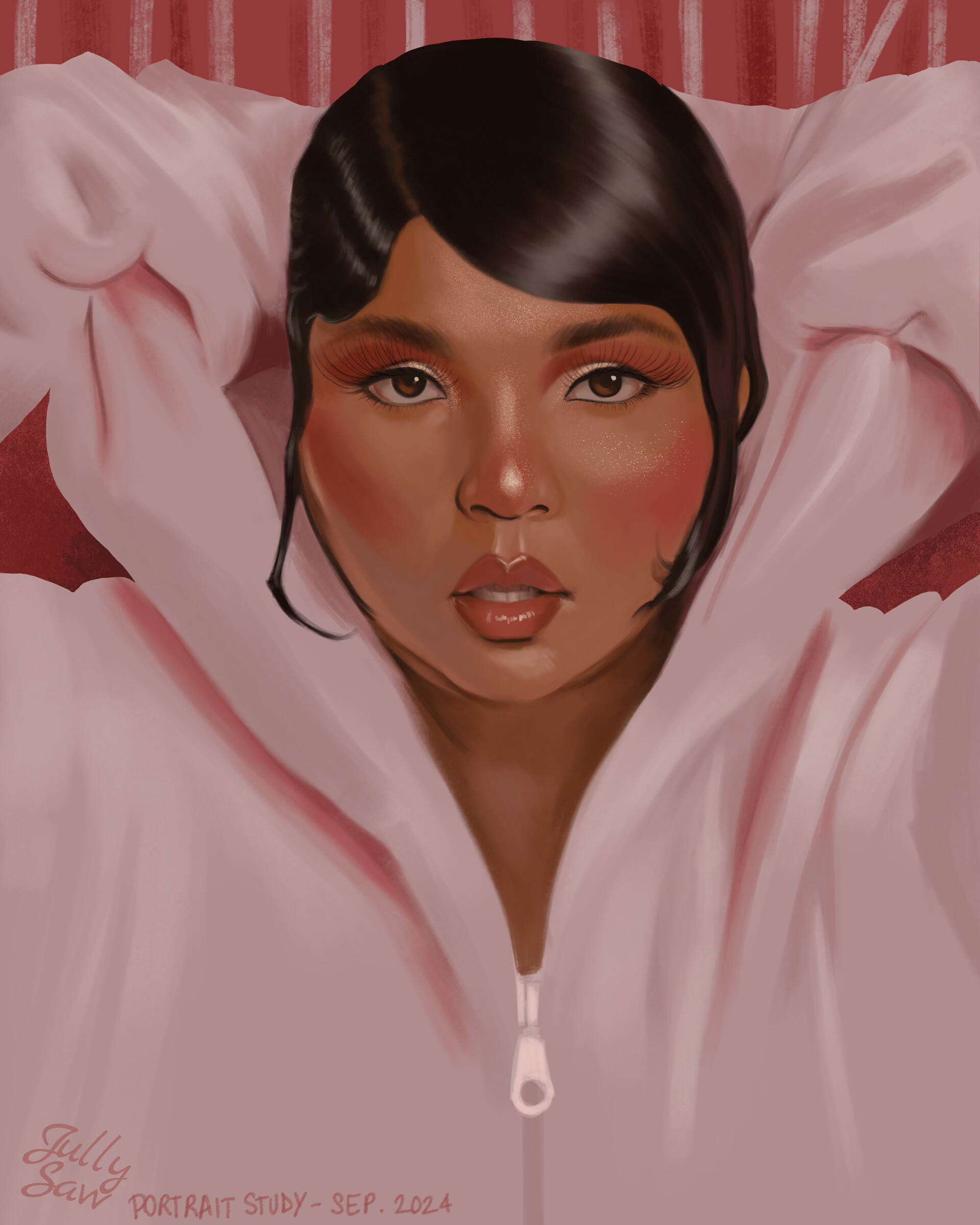ArtStation - Lizzo Portrait