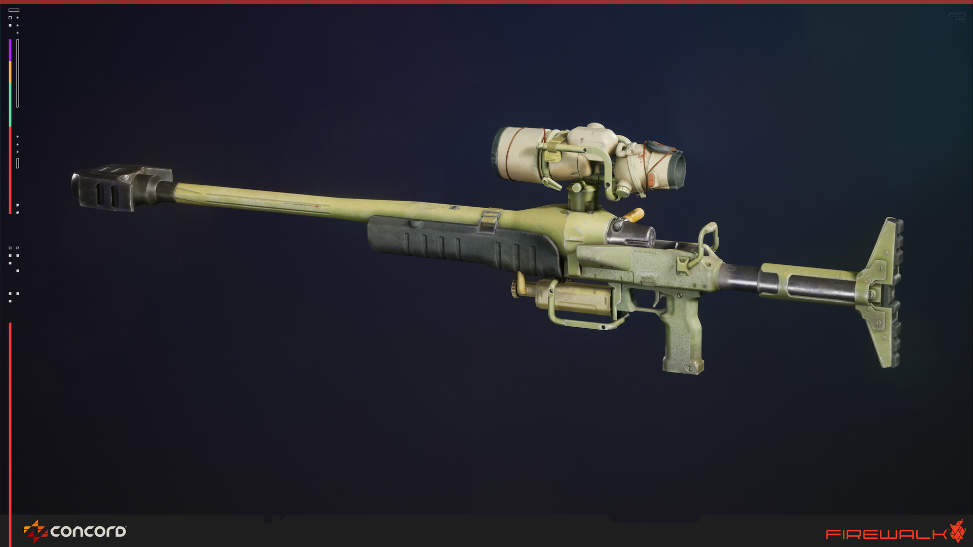 Charlie Deogracias | 3D Artist - Monarch "Long 52" Sniper Rifle