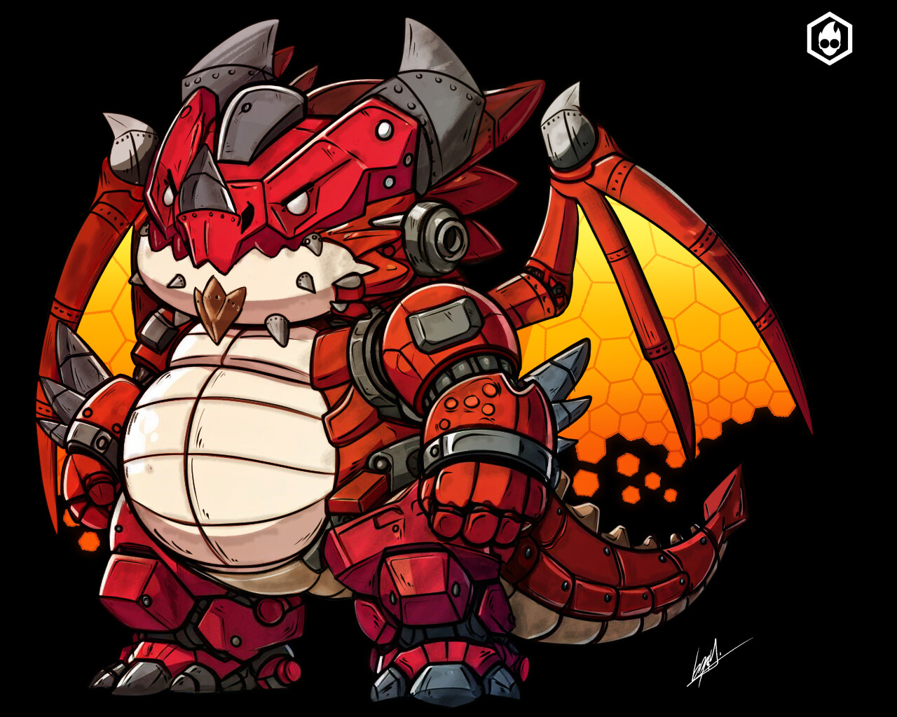ArtStation - Mecha Dragon