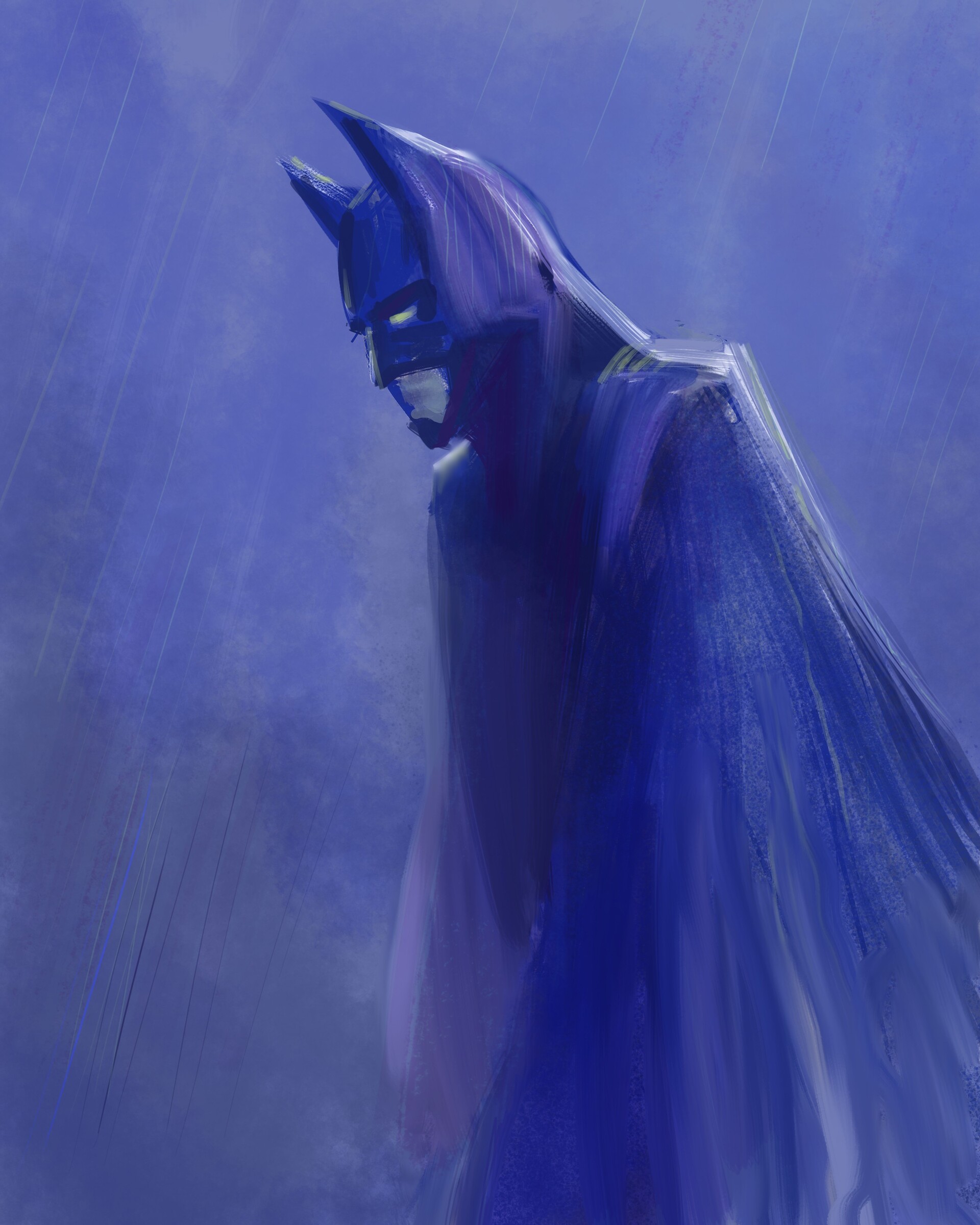 Arthur Machabee - Broody Batman Doodle