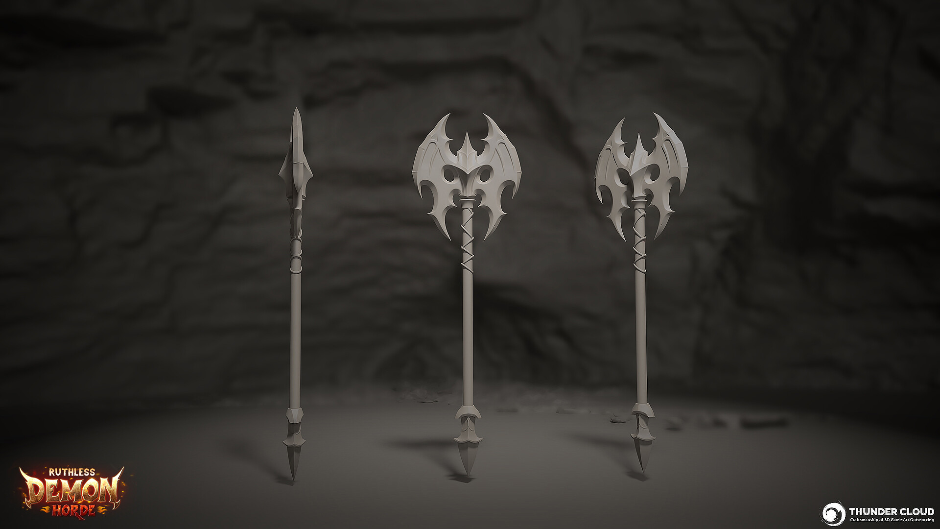 Thunder Cloud Studio - Demon Beast - Highpoly Showcase