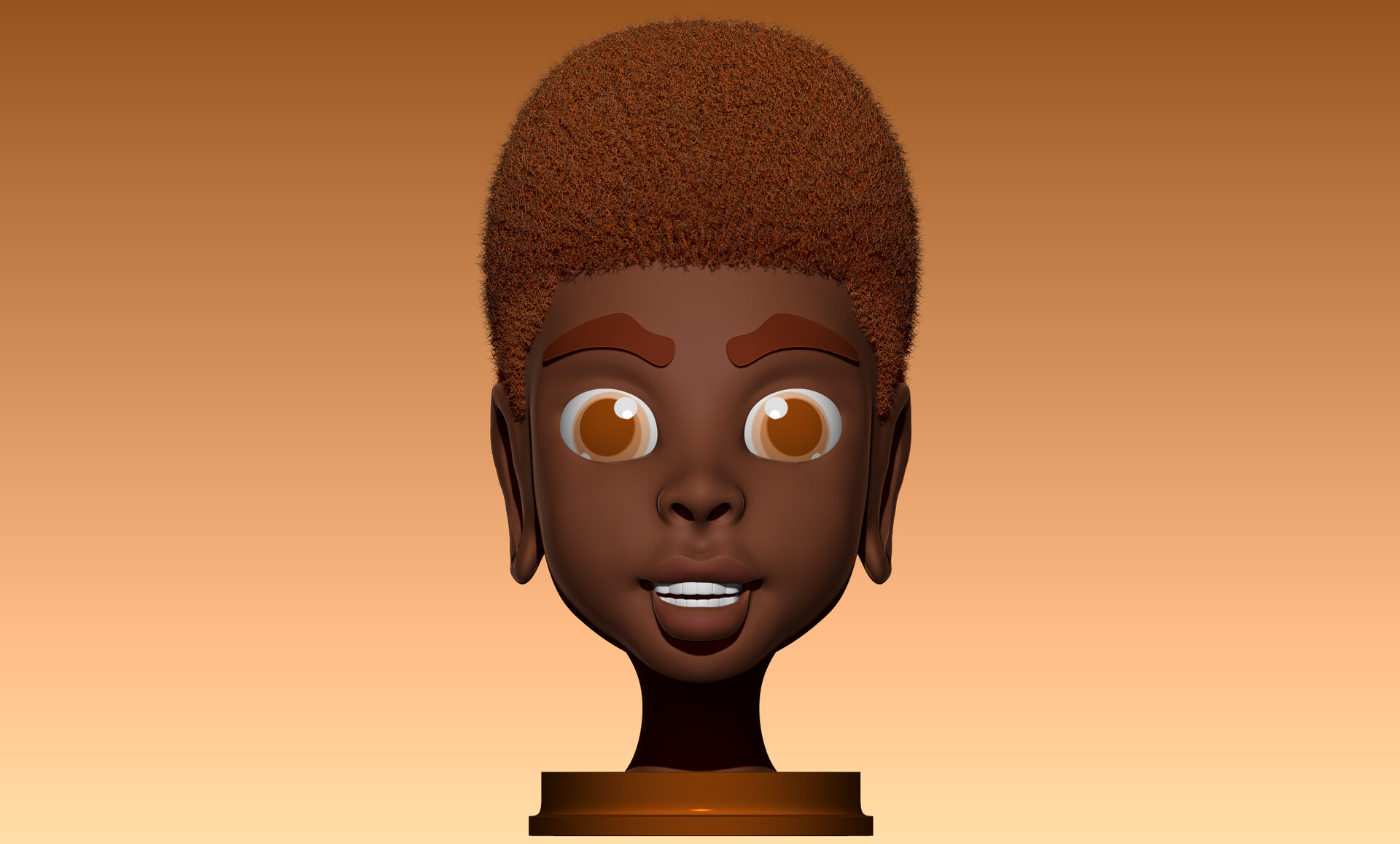 ArtStation - boySculpt_U_fiberMeshHair_boxHairCut