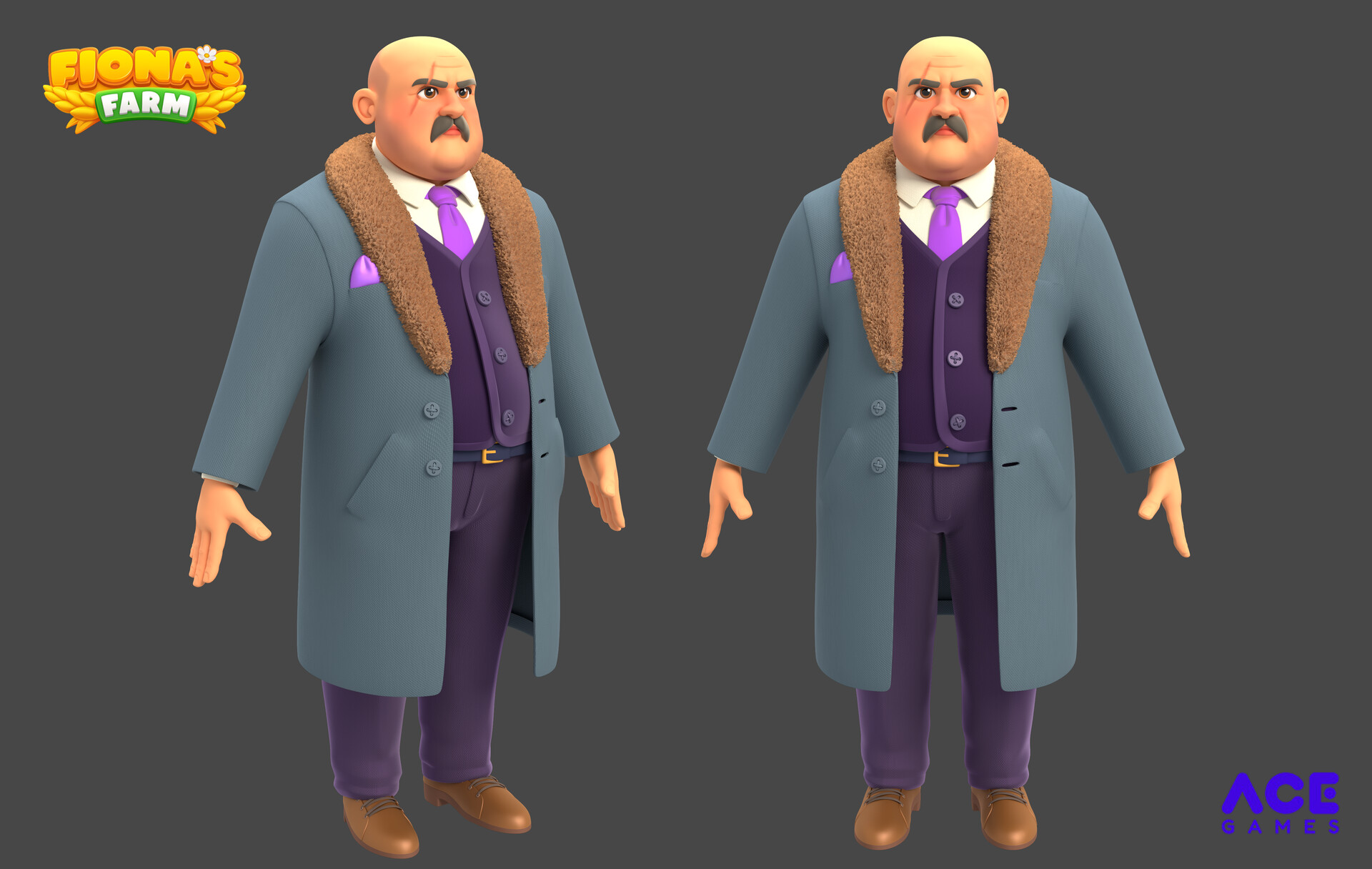 ArtStation - Fiona's Farm - Big Boss Character