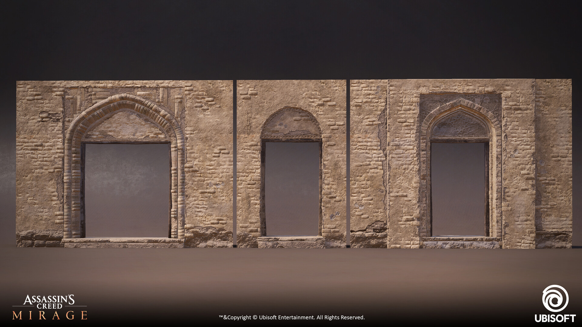 Detelin Yonchev - Assassin's Creed Mirage - Wall Asset Modeling