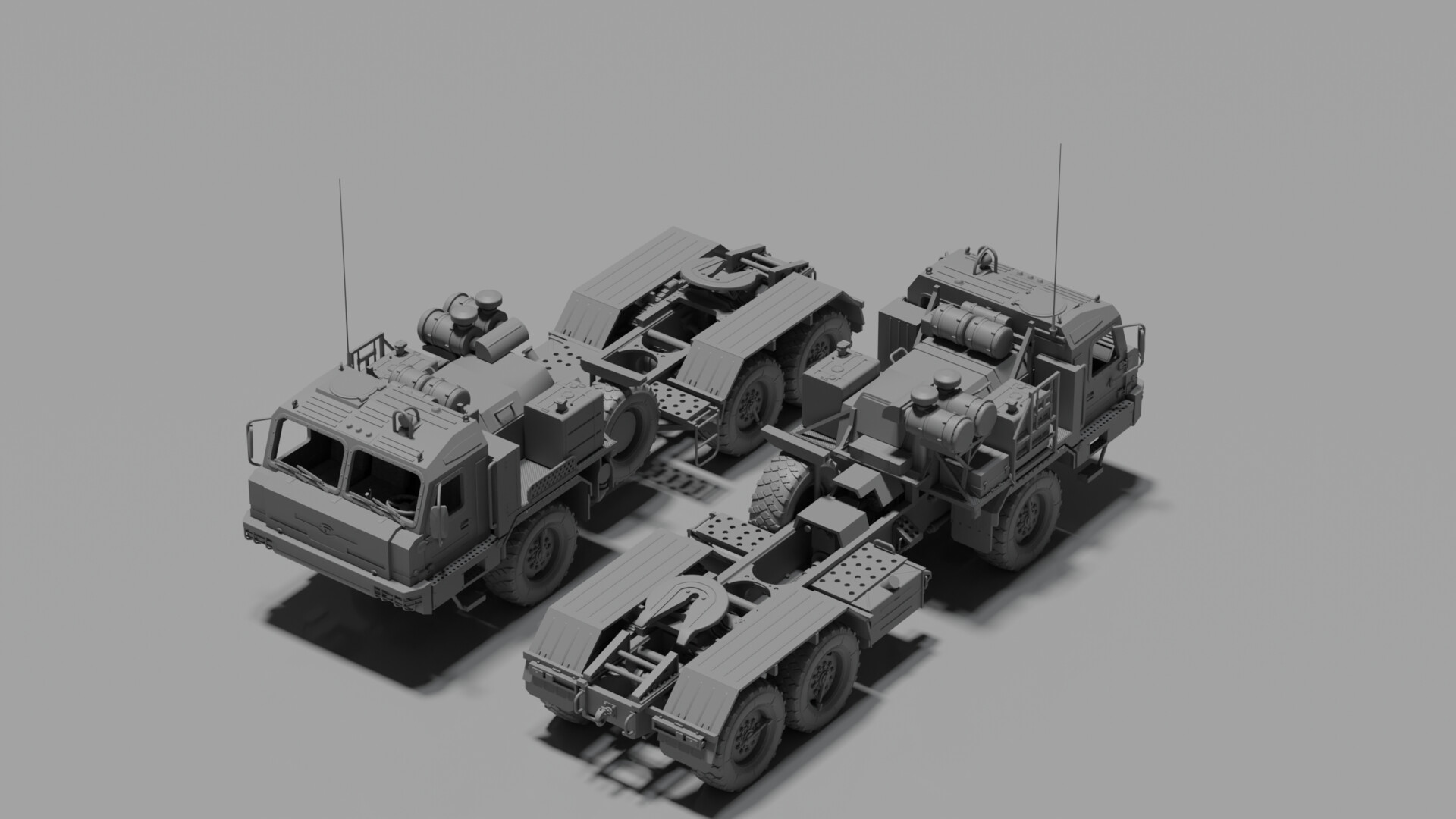 ArtStation - BAZ-6402/64022 Military truck