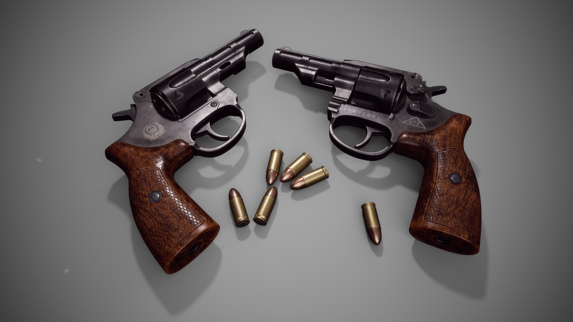 Tachikoma - Game-Ready ZLS05 revolver