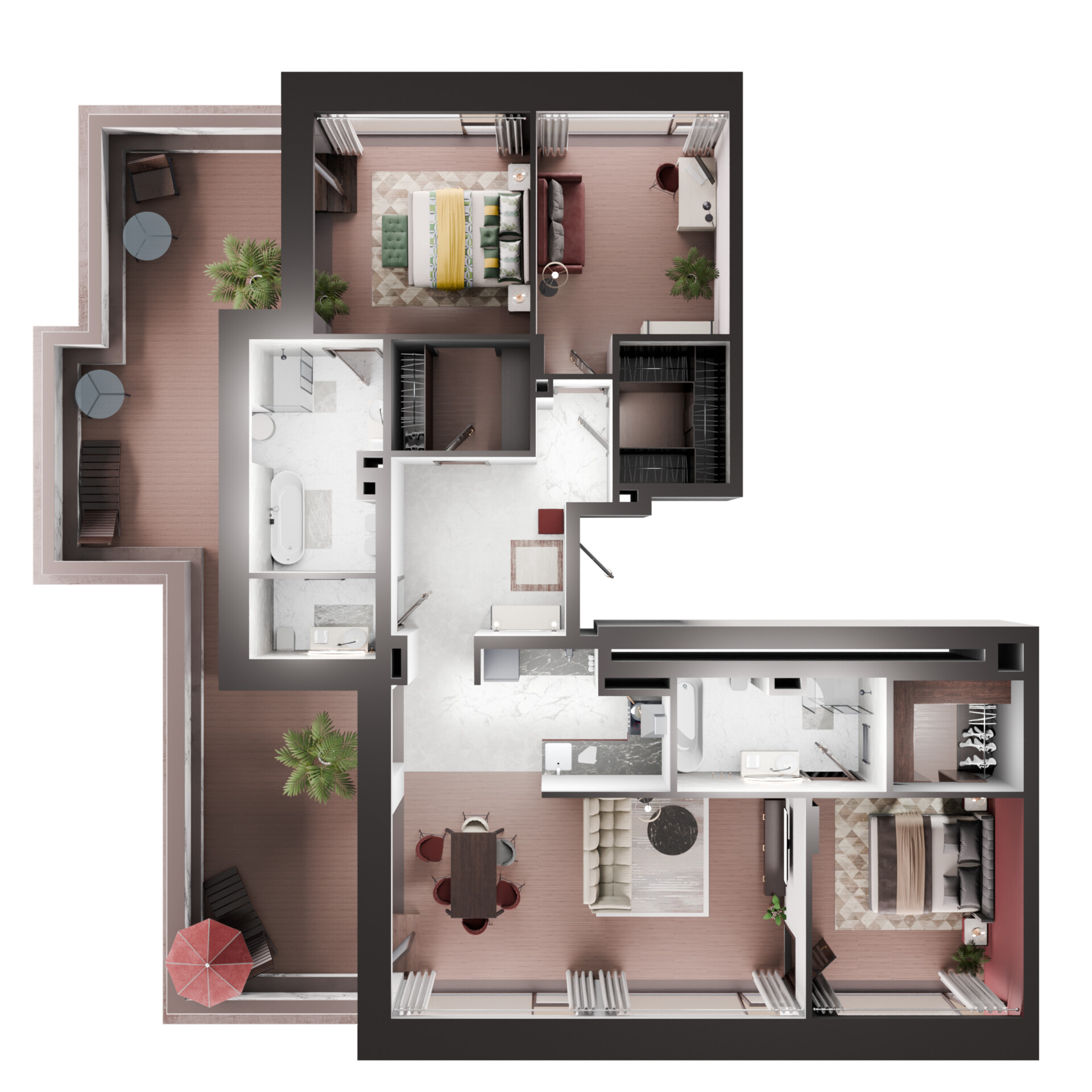 ArtStation - 3D interior project