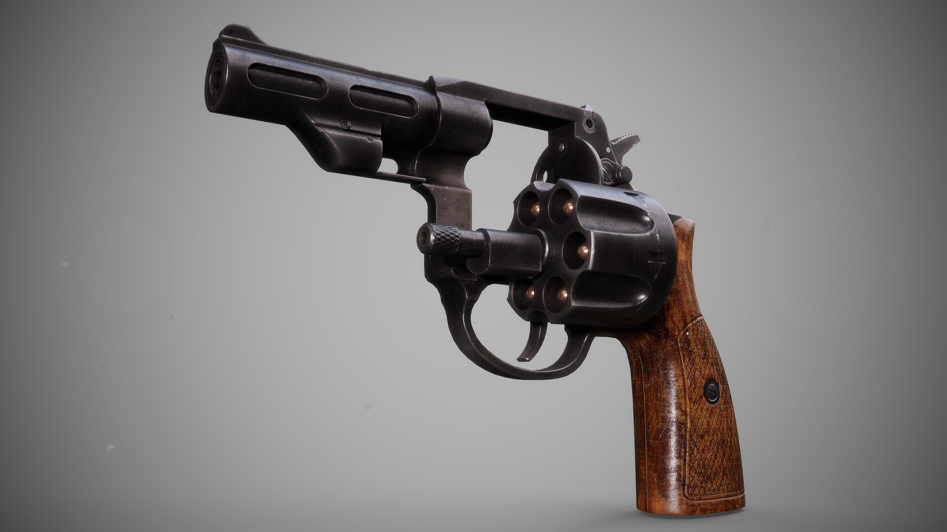 Tachikoma - Game-Ready ZLS05 revolver