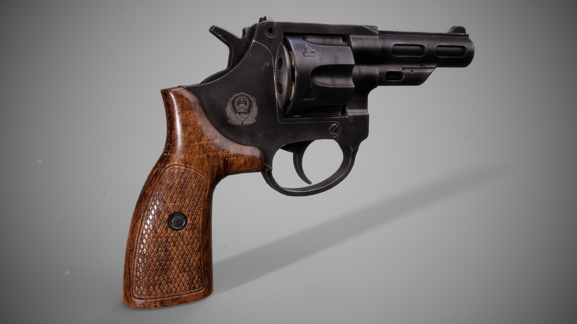 Tachikoma - Game-Ready ZLS05 revolver