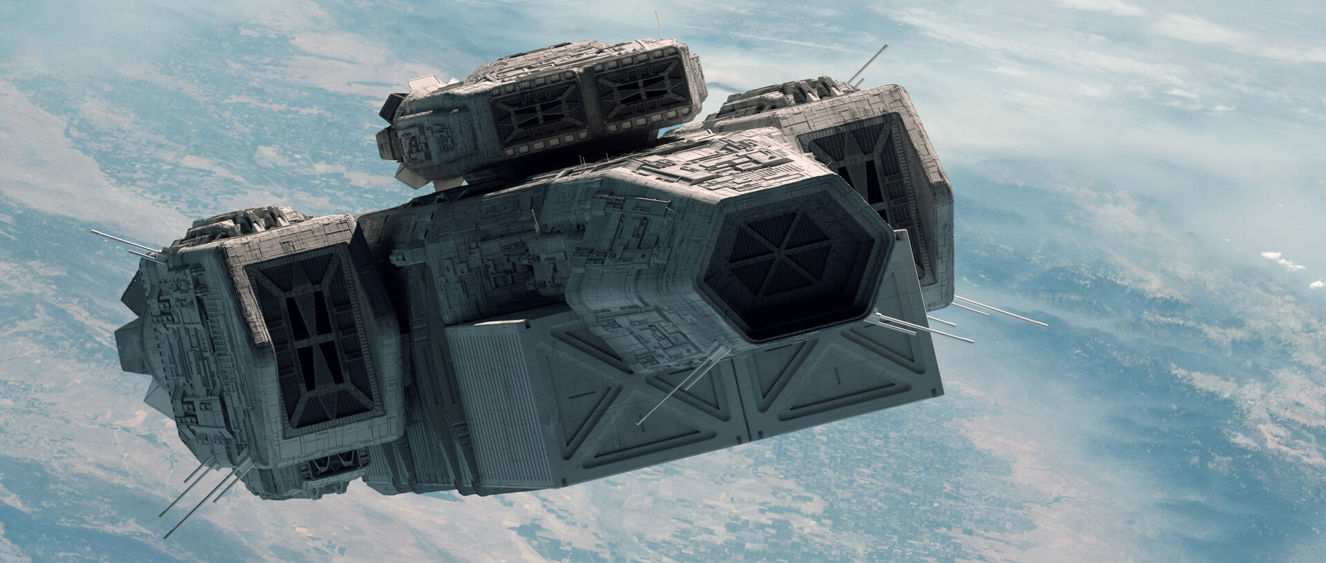 ArtStation - Alien ship