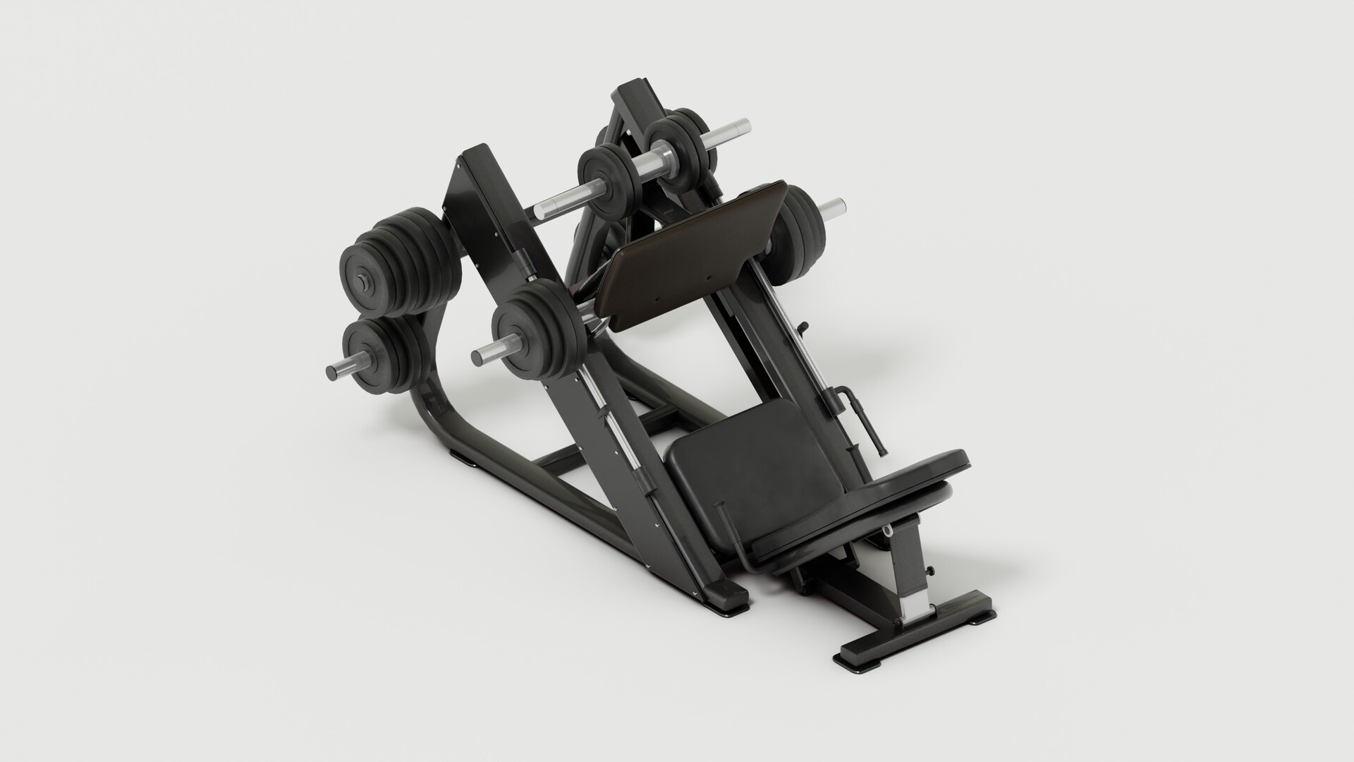 ArtStation - Leg Press Machine 3D model