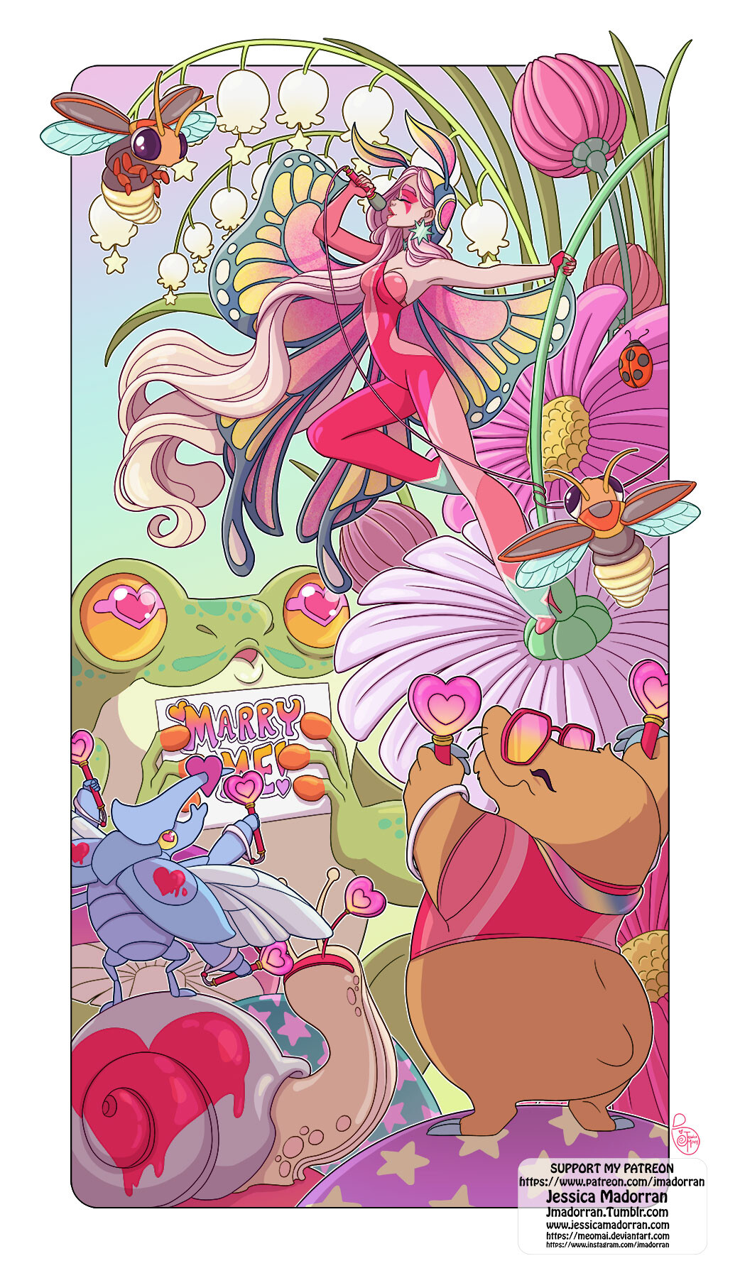 ArtStation - July 2024 Patreon - Twisted Thumbelina (Jem) Illustration