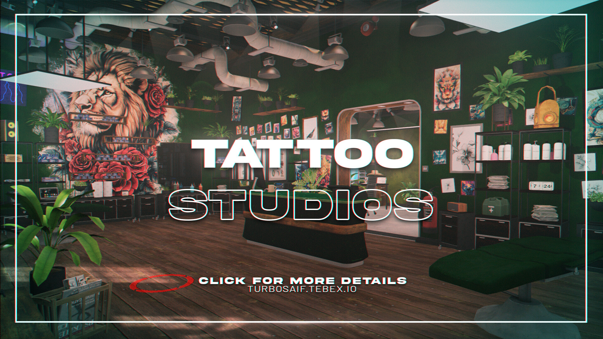 ArtStation - Tattoo Studios