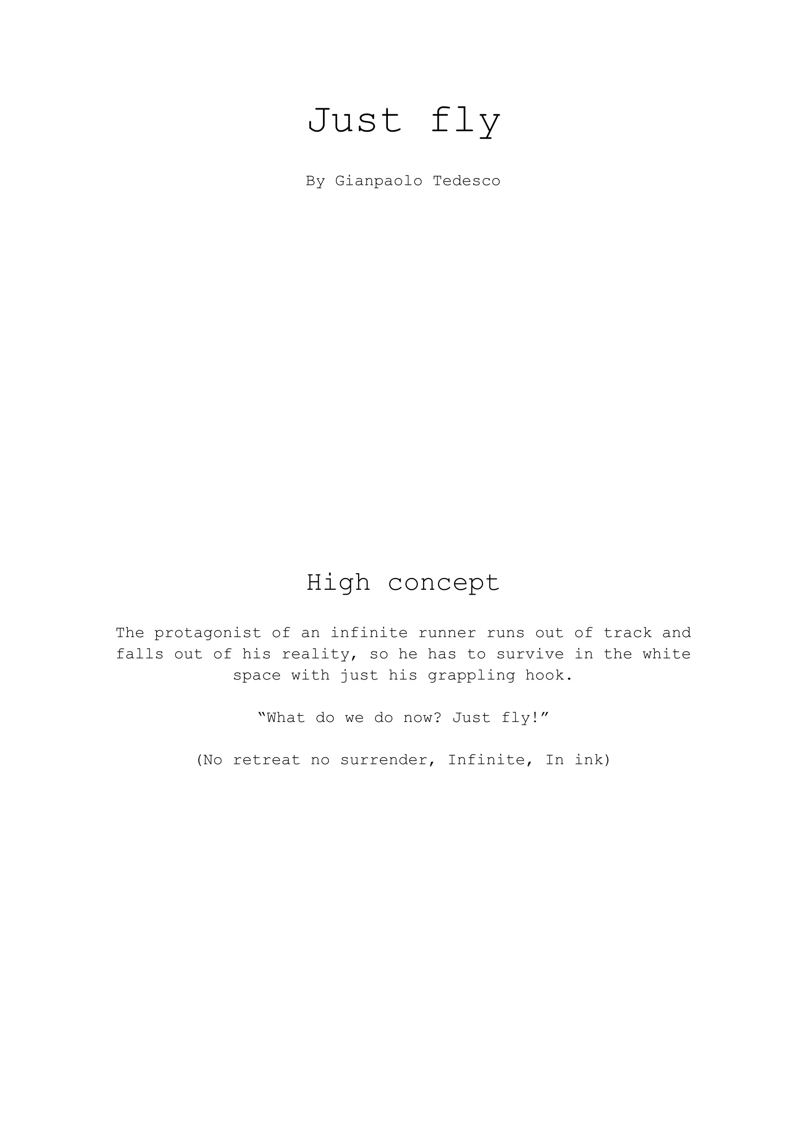 ArtStation - Small game concept-Just fly