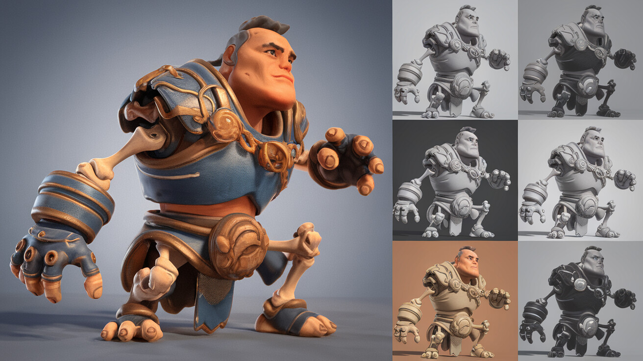 ArtStation - 3D CHARACTER MODELING
