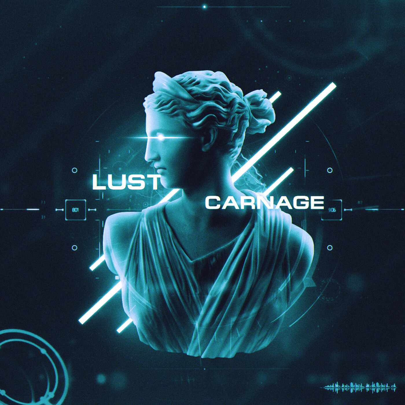 ArtStation - Lust & Carnage. Music Cover Art