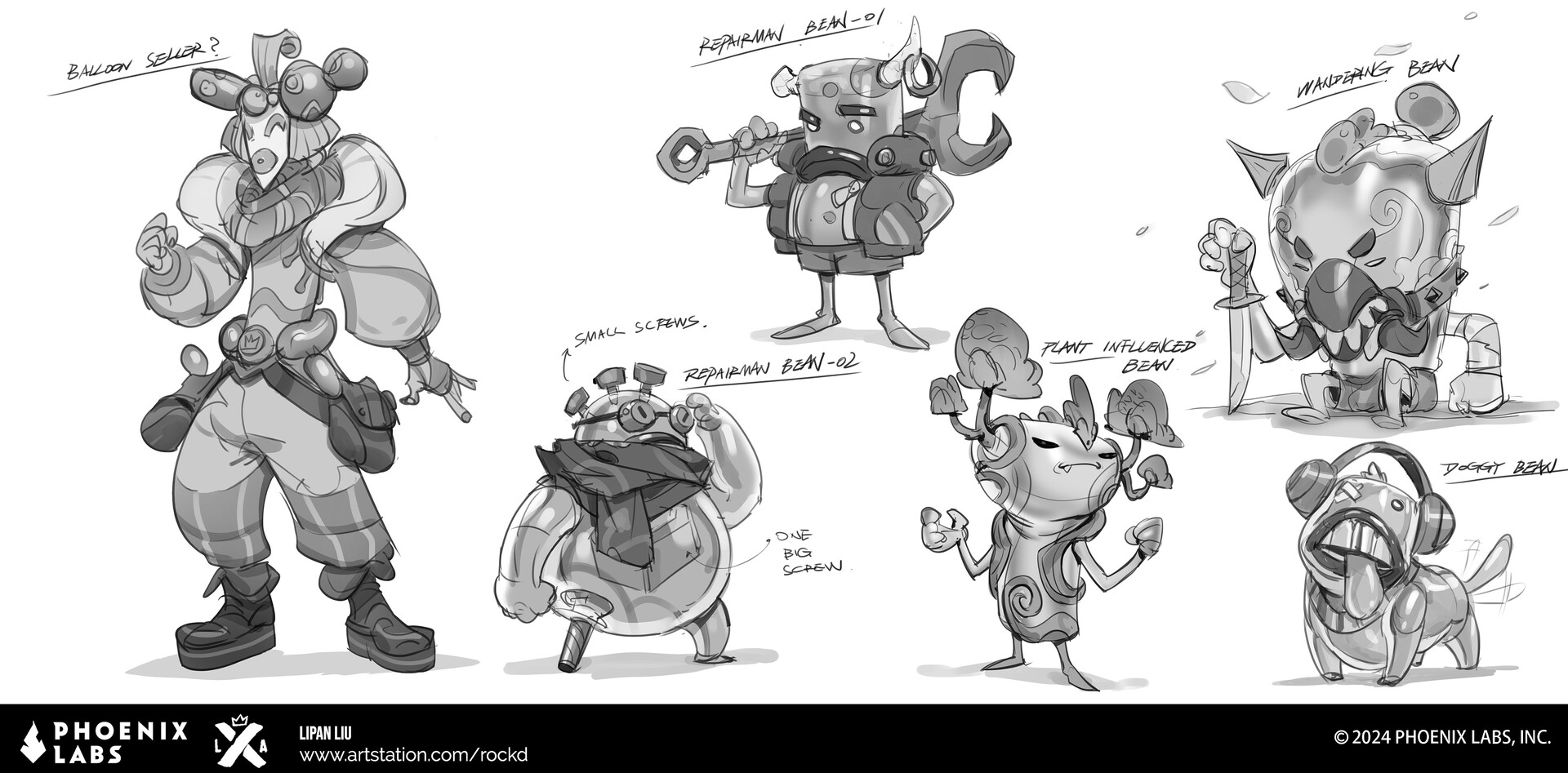 Rock D - Character explorations for Project LAX(Unreleased) -Vol 1