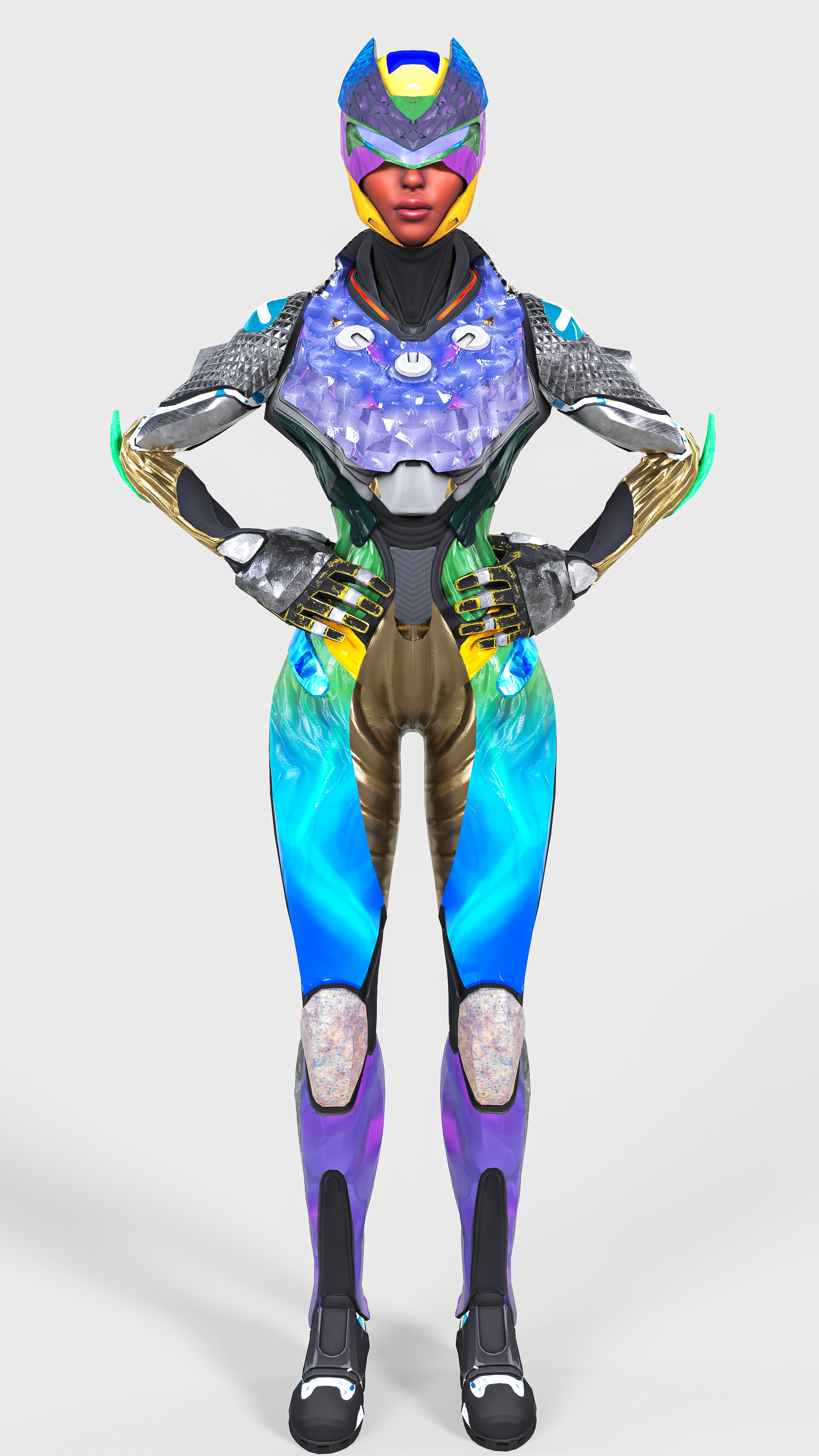 ArtStation - Raven Medic Legendary Skin 2 | Outer Warfare