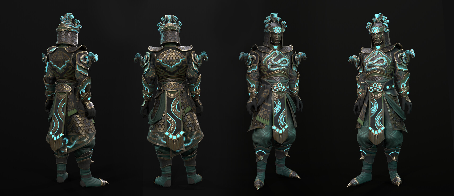 ArtStation - Snake armor