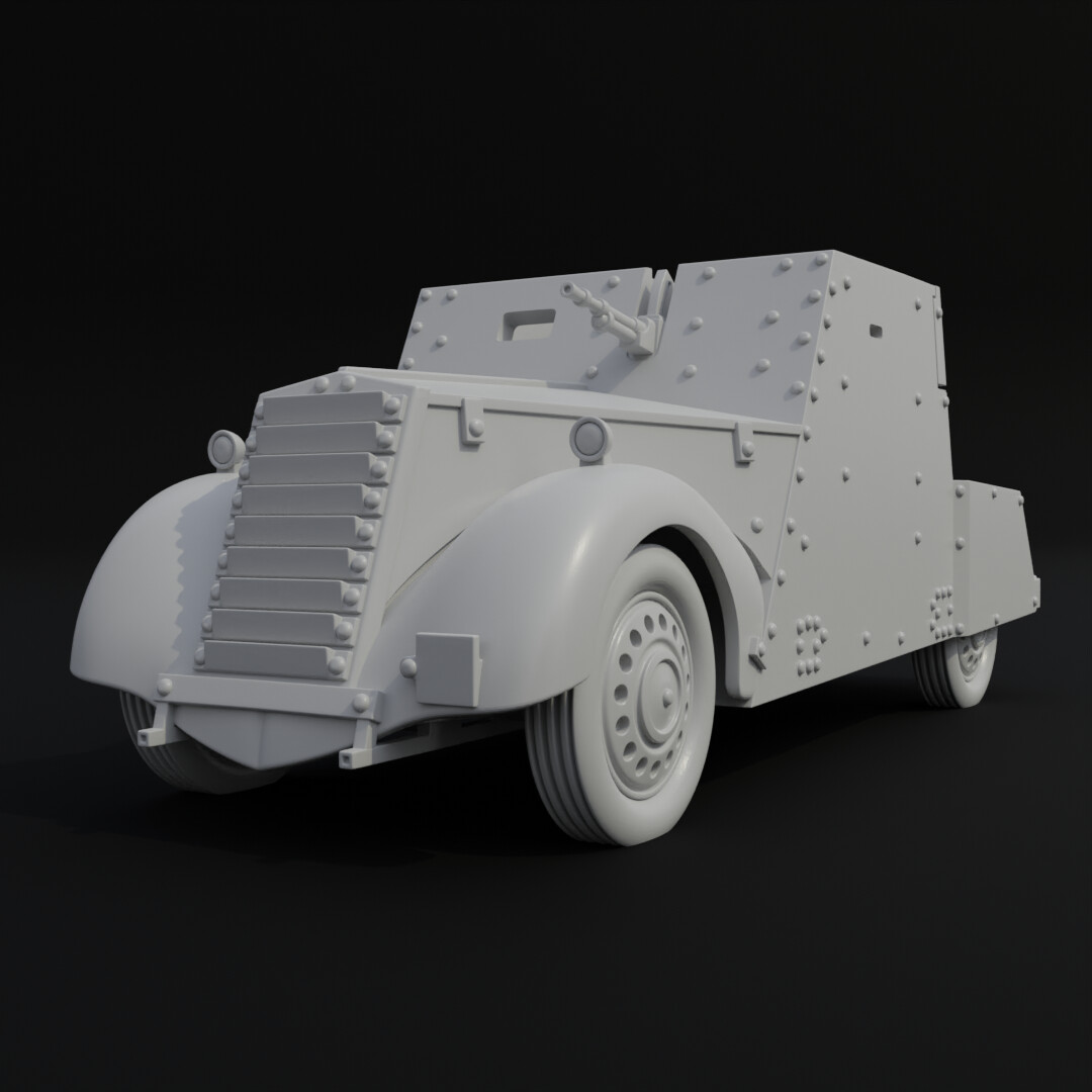 ArtStation - Beaverette Mark 2