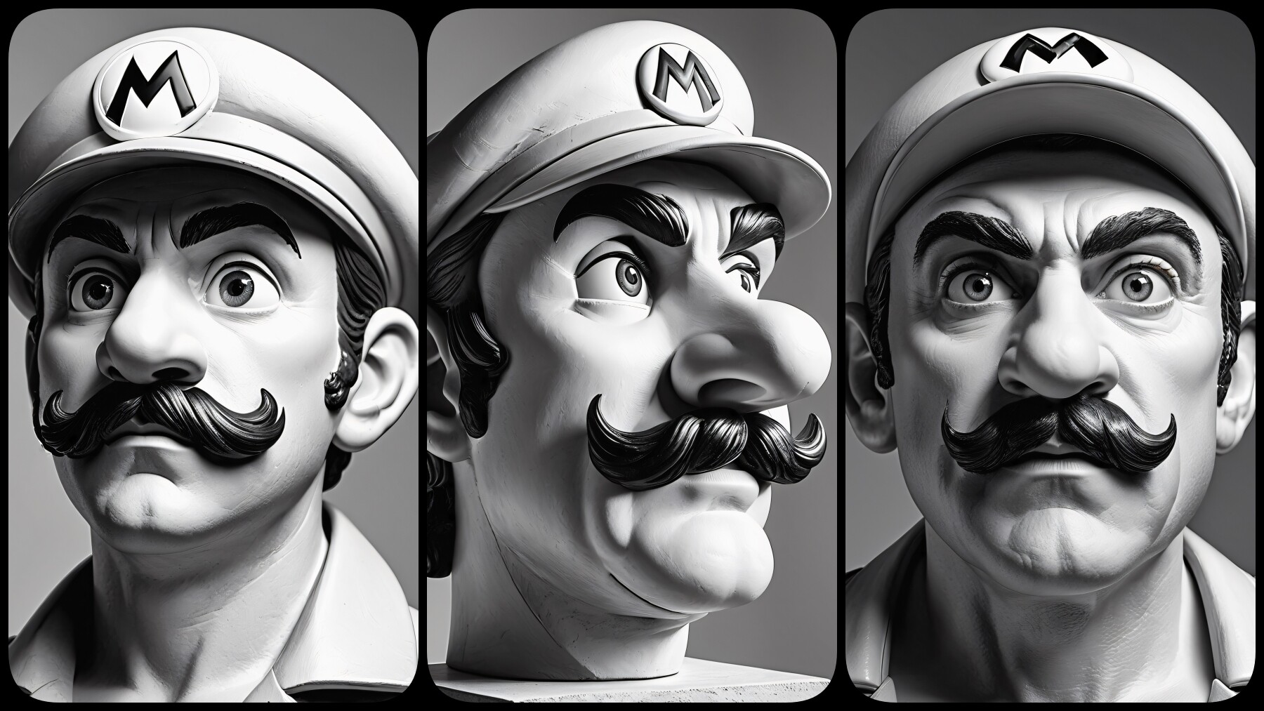 ArtStation - 200 Mario Head Sculpt | 4K | Sculpts Vol.18