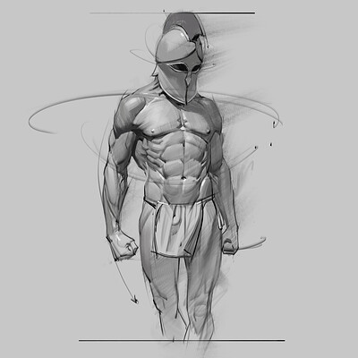 how to draw black figure