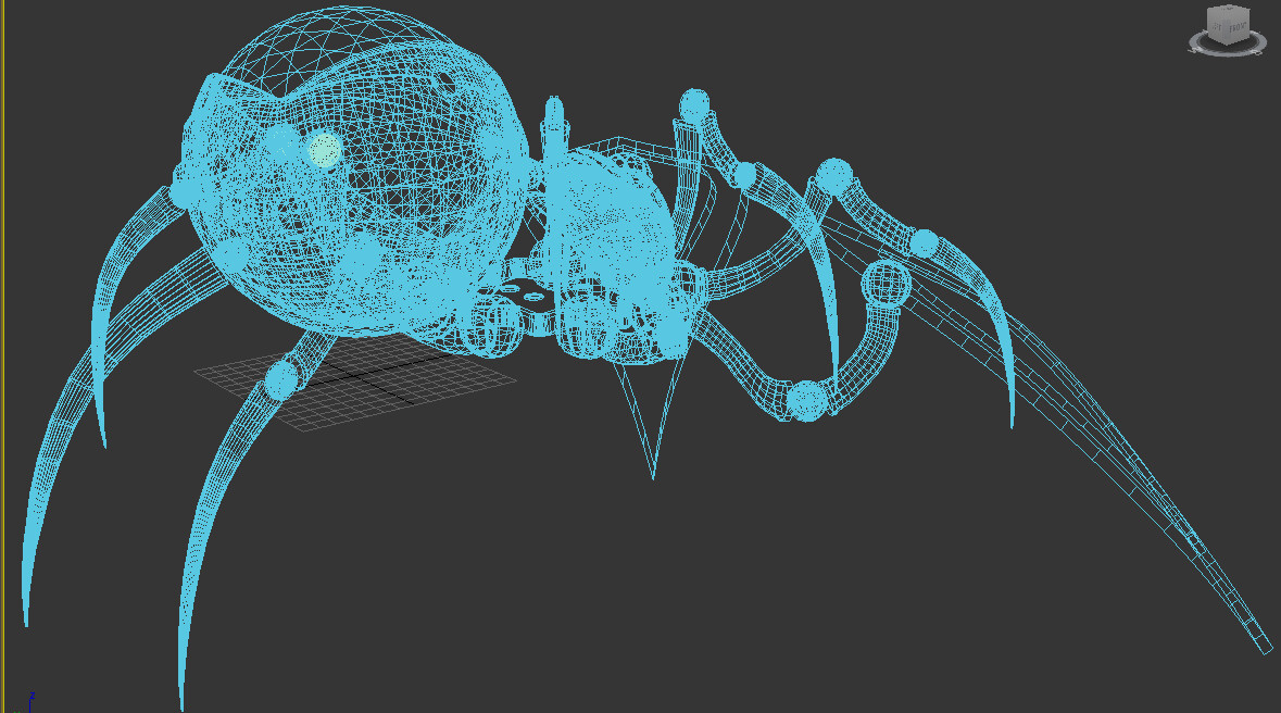 Crystal - [Crystal Spider] 3D Creature Modelling