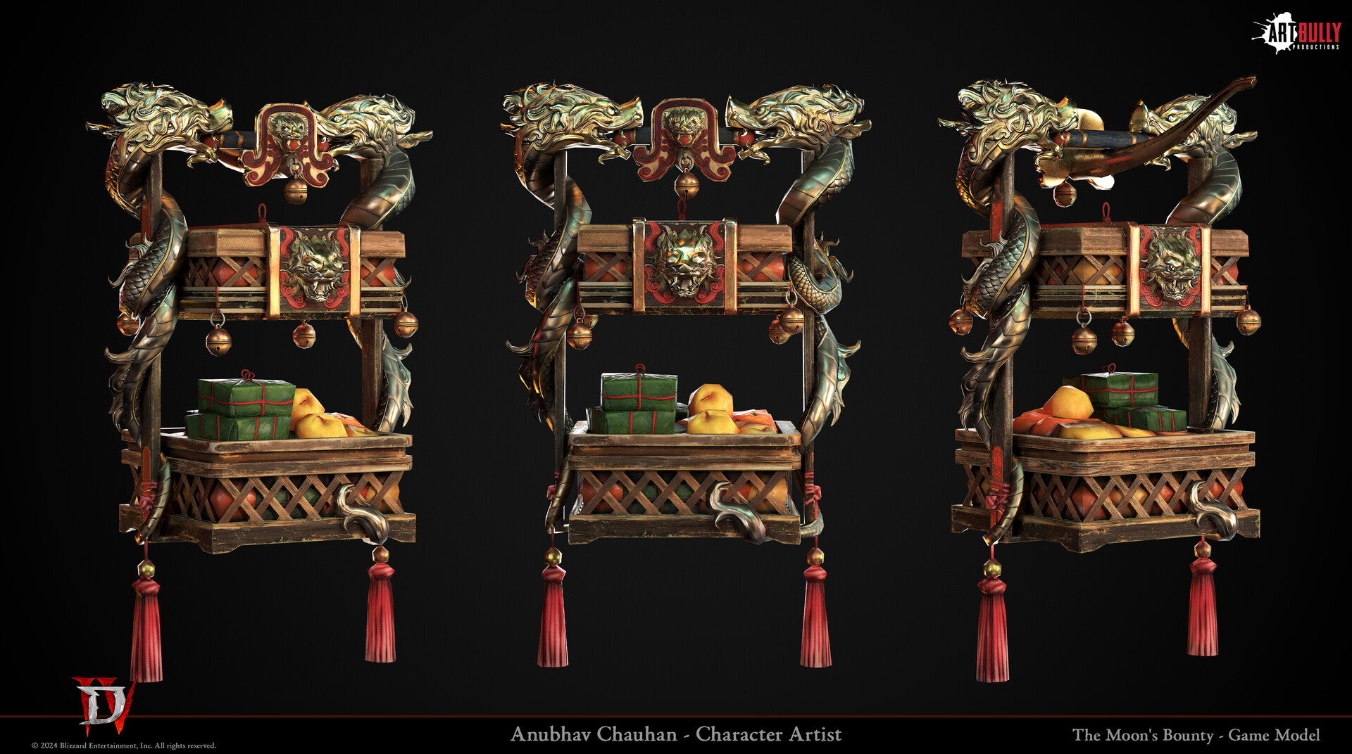 Art Bully Productions - Diablo IV - Weapons, Trophies, Headstone - 02