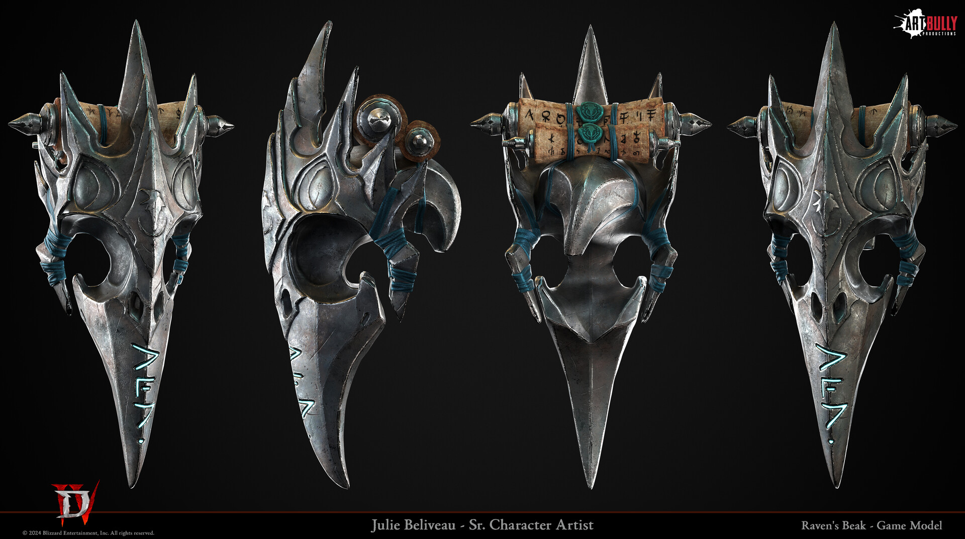 Art Bully Productions - Diablo IV - Weapons, Trophies, Headstone - 02