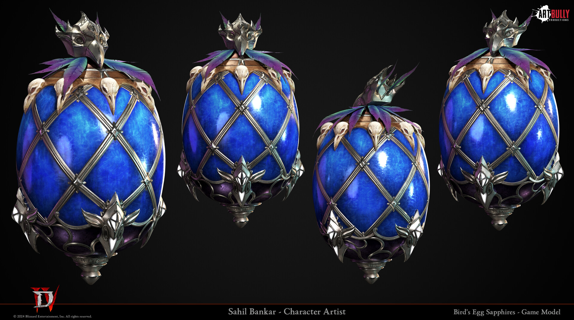 Art Bully Productions - Diablo IV - Weapons, Trophies, Headstone - 02