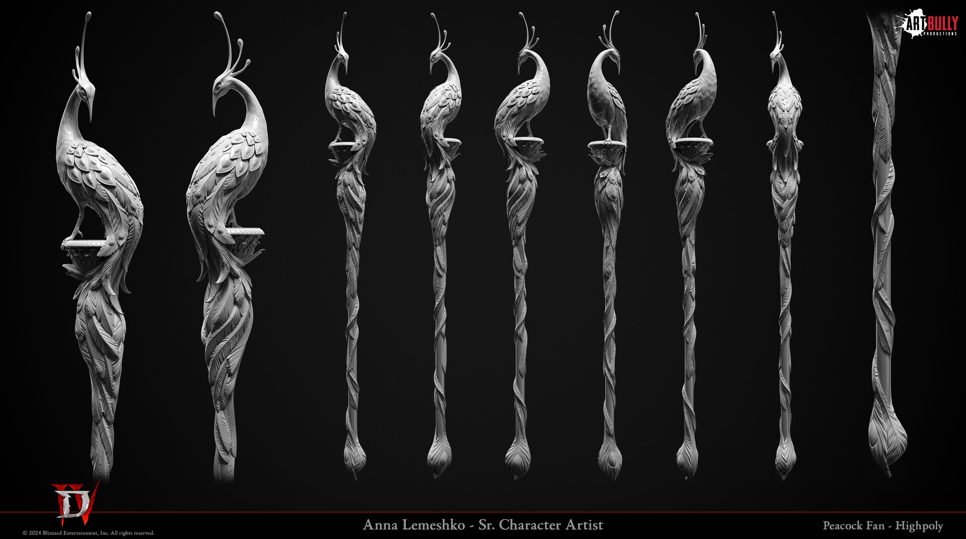 Art Bully Productions - Diablo IV - Weapons, Trophies, Headstone - 02