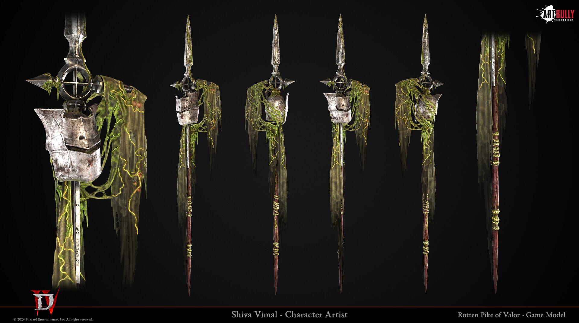 Art Bully Productions - Diablo IV - Weapons, Trophies, Headstone - 02