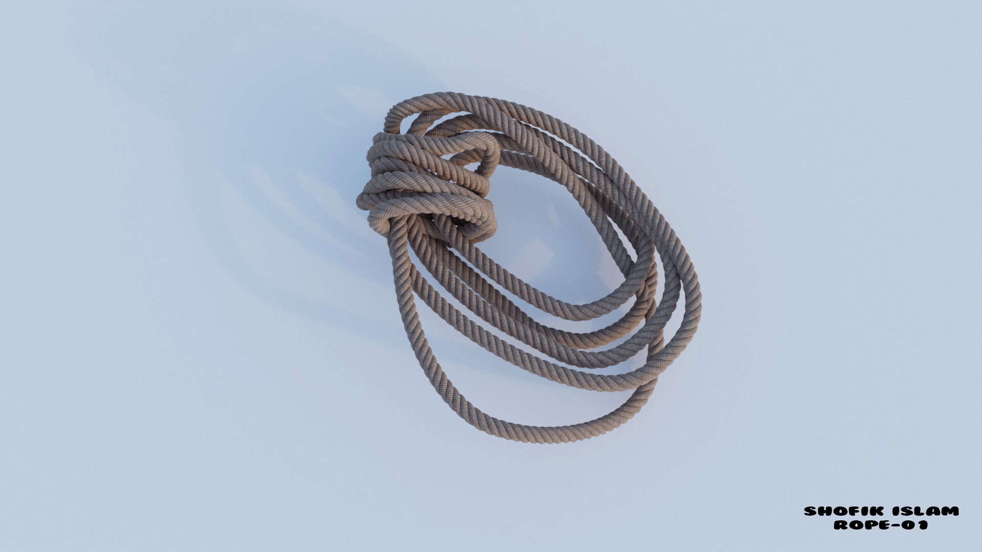 ArtStation - Realistic Rope Modeling