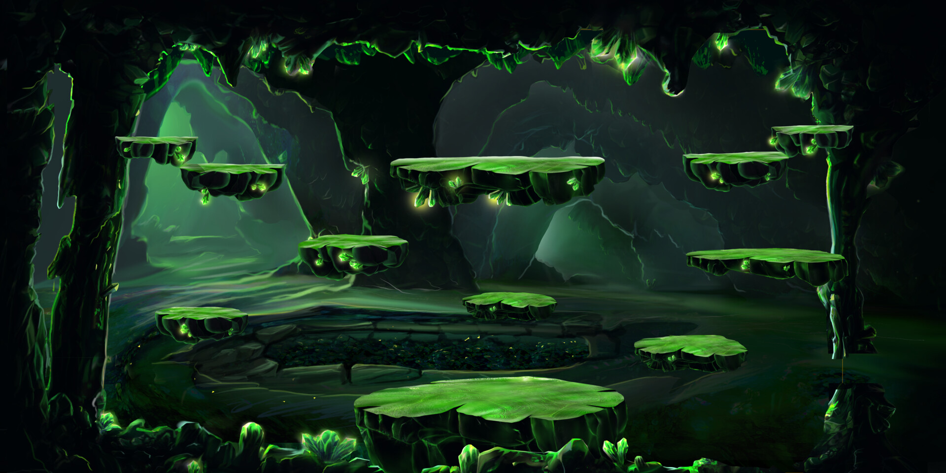 ArtStation - Concept art for platformer