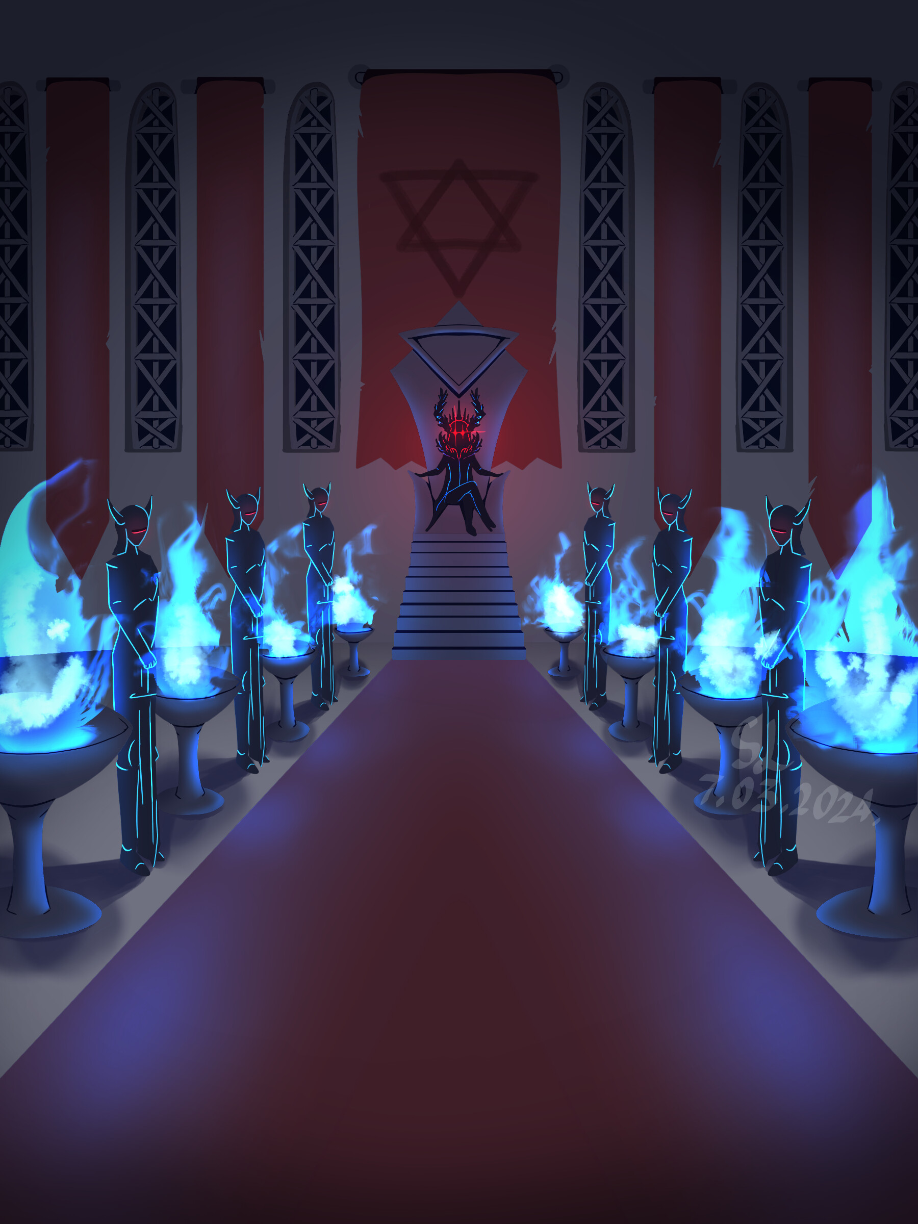 ArtStation - The Throne Room