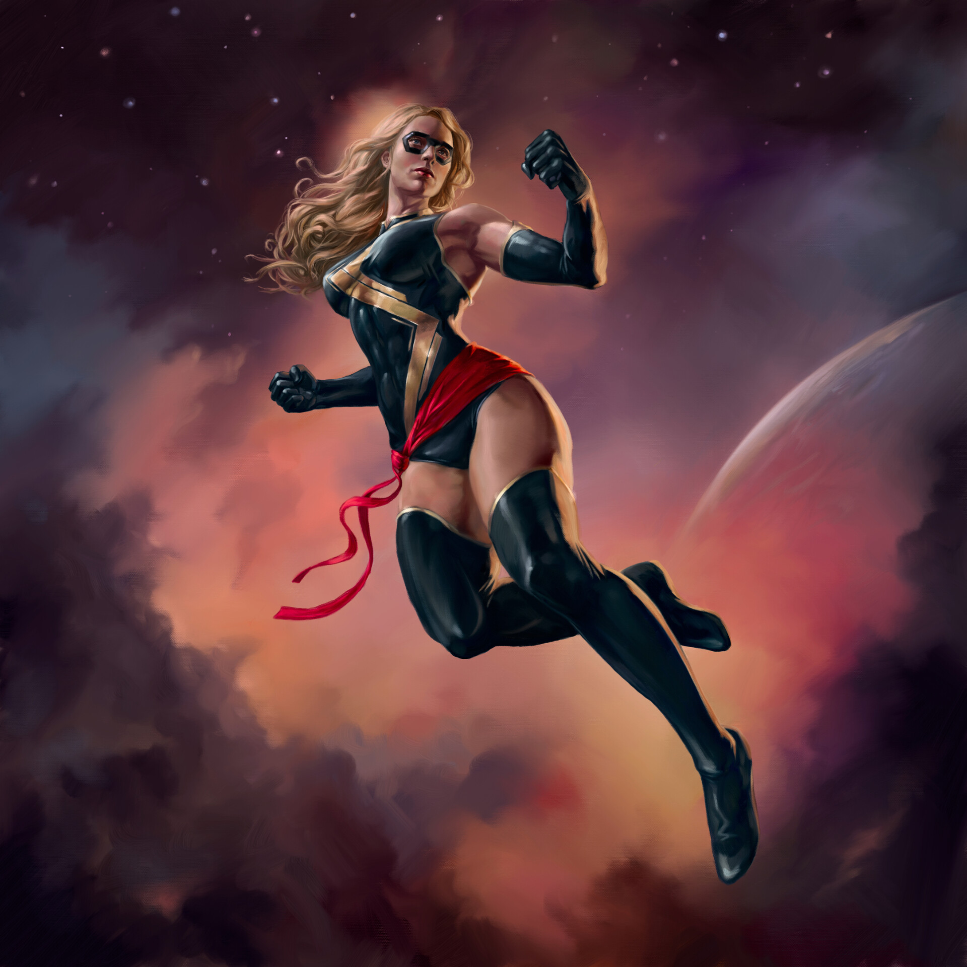 ArtStation - Classic Ms Marvel