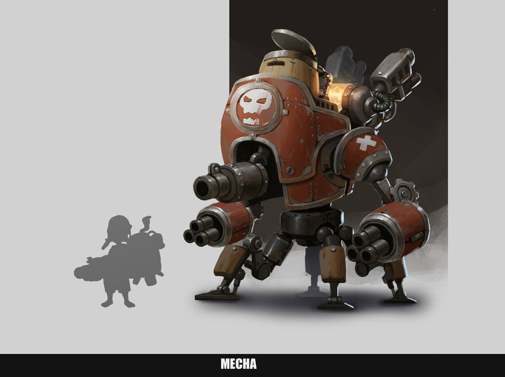 ArtStation - Character Concept_Mecha