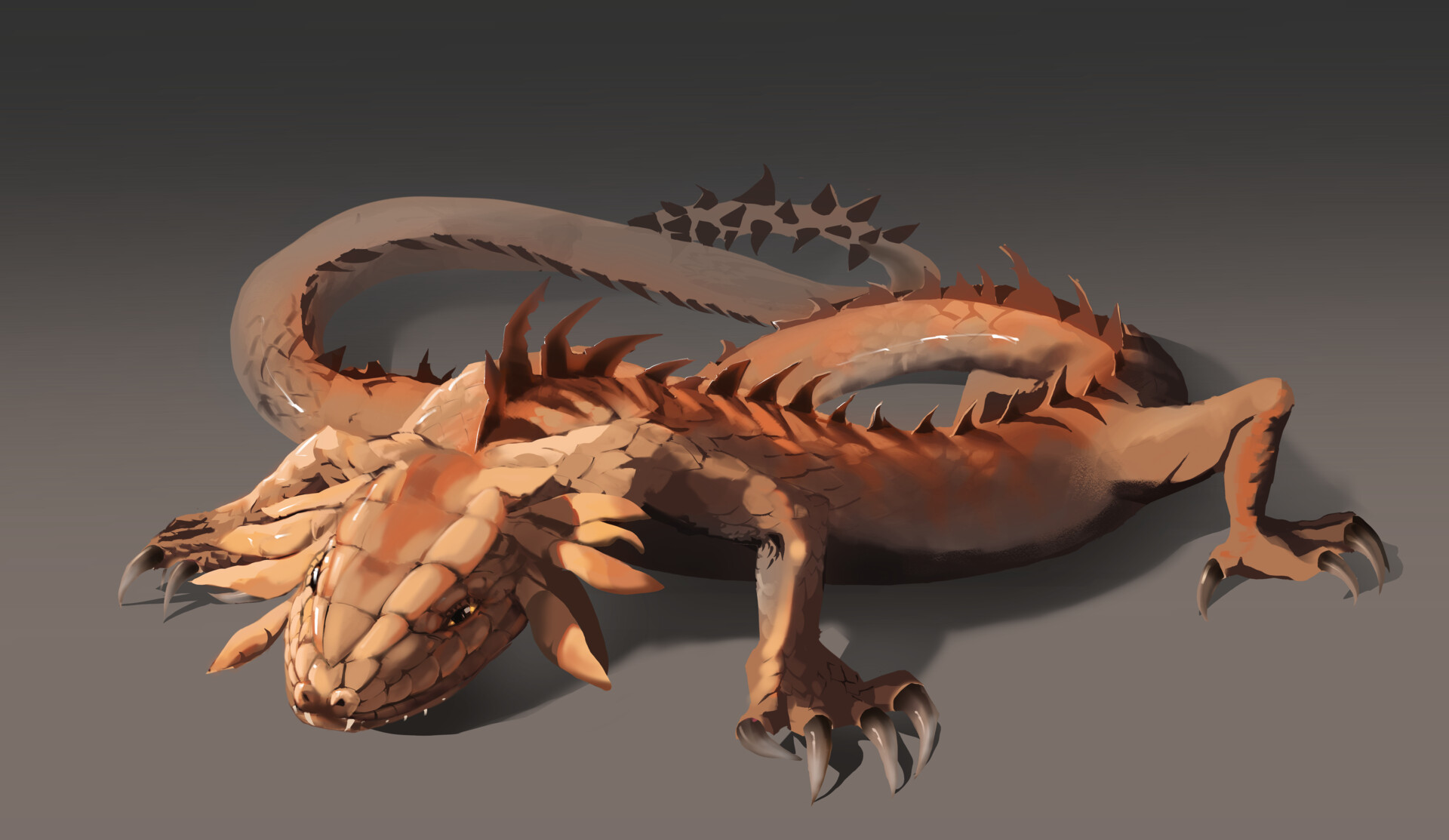 ArtStation - Dessert monster