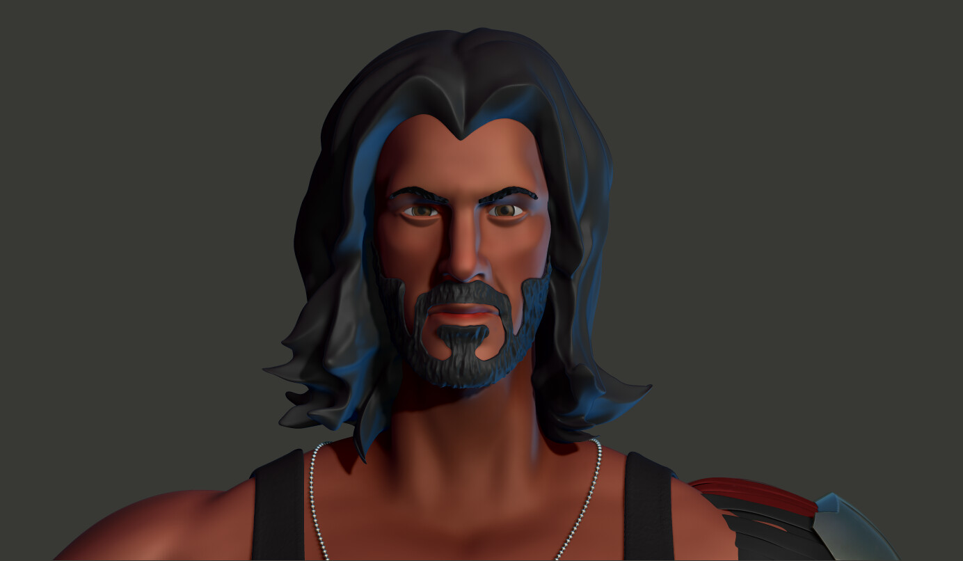 ArtStation - Johnny Silverhand Stylized