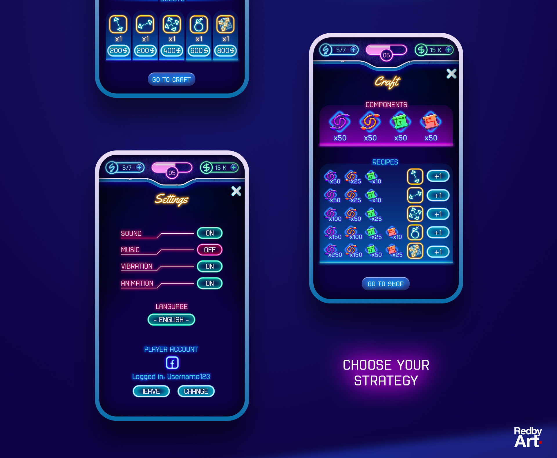 Redby Art - UI/UX artist