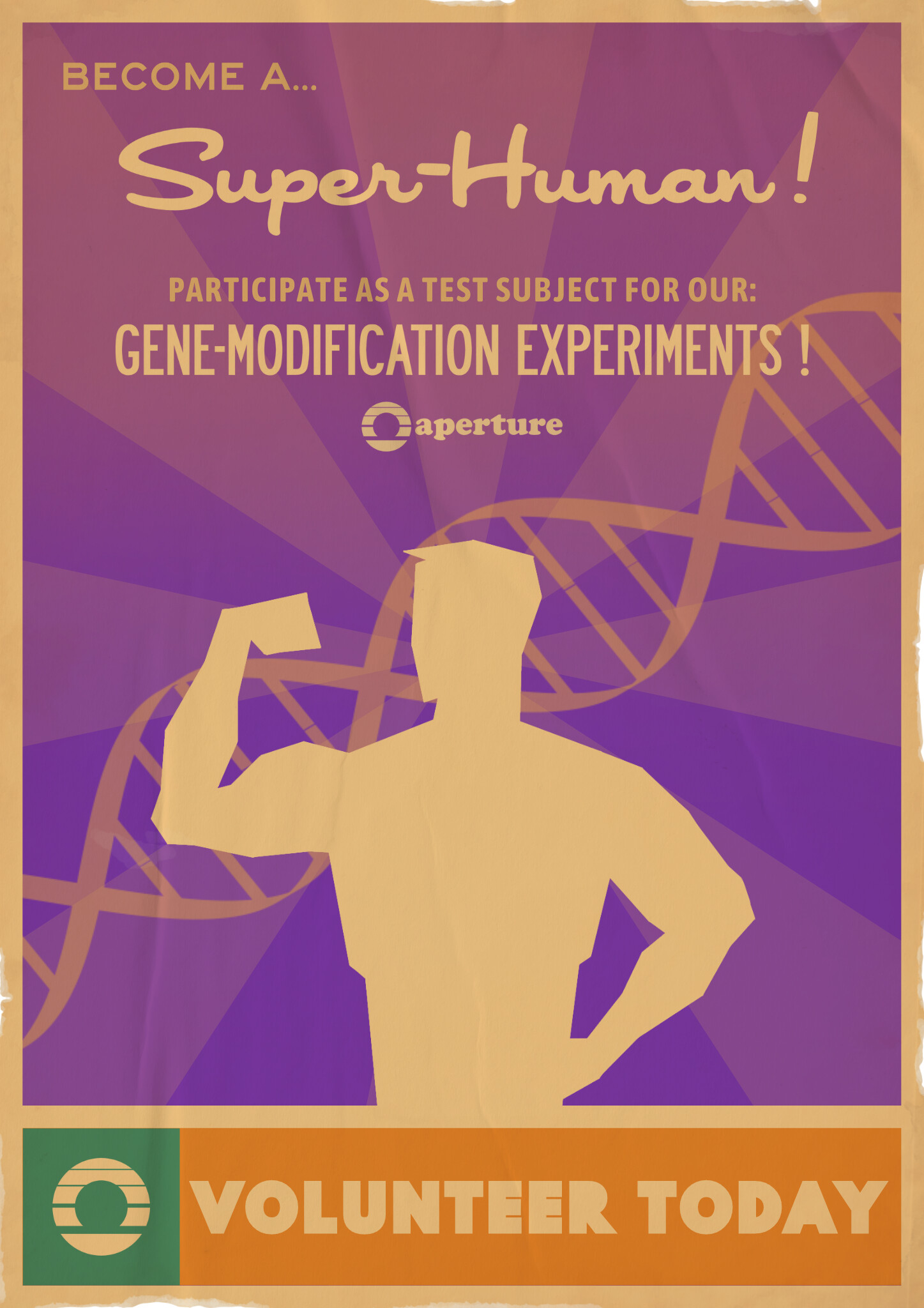 ArtStation - Gene-Modification Experiment Poster