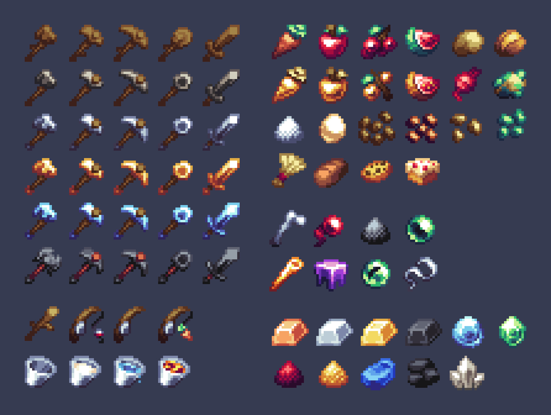 ArtStation - Minecraft items