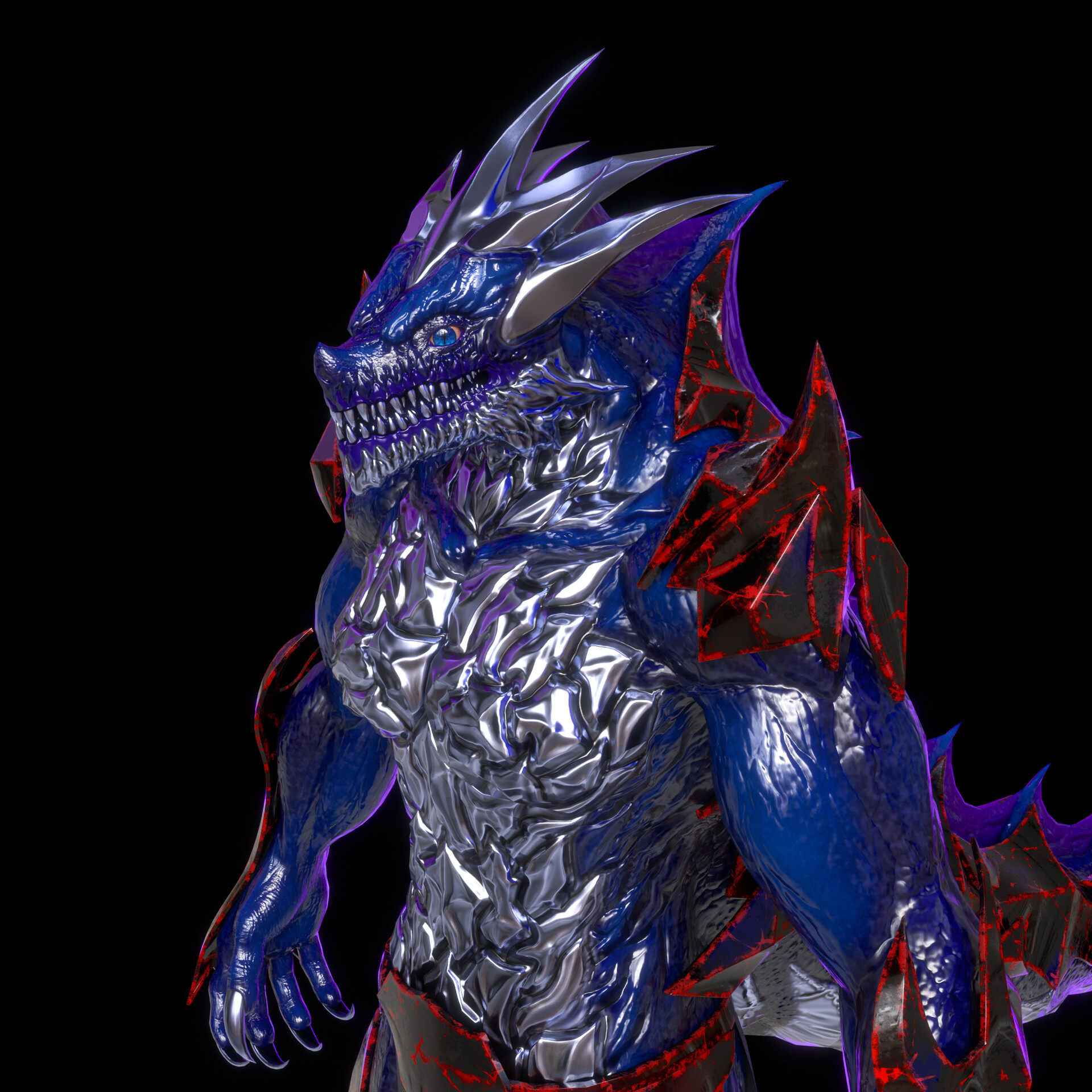 ArtStation - Obsidian Dragon