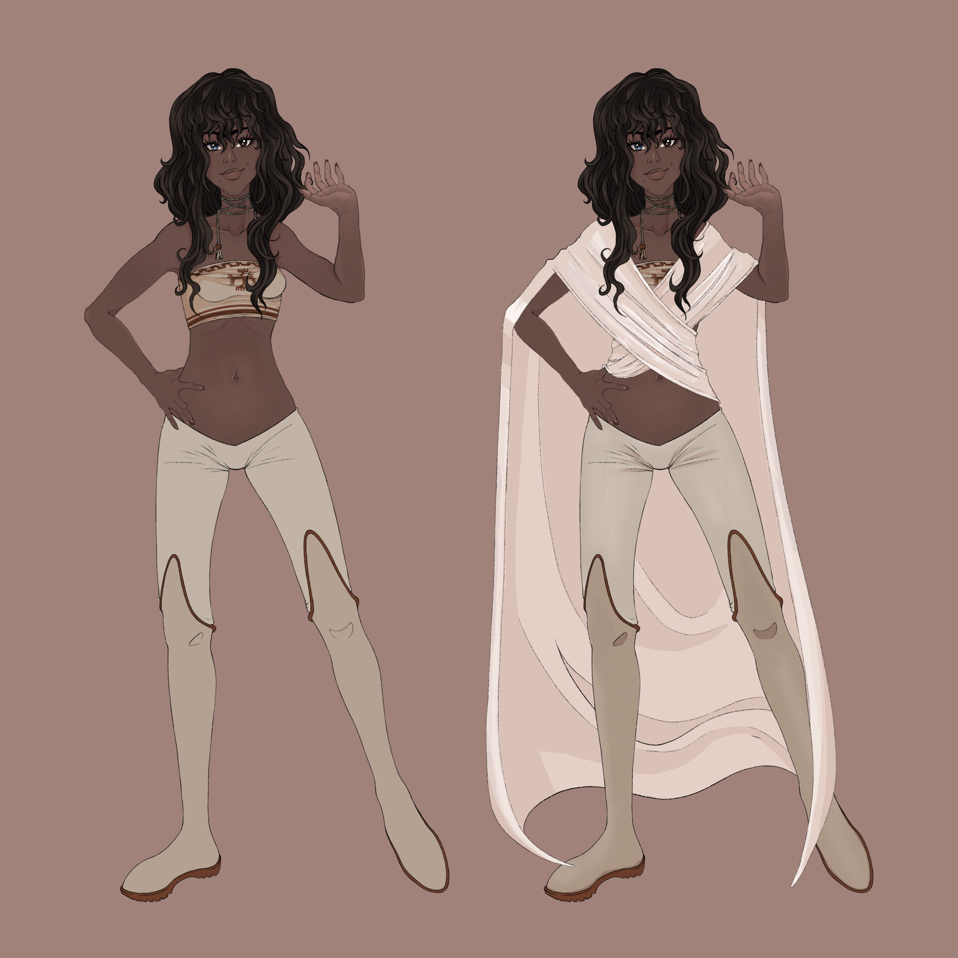 ArtStation - Road to Ama-Gi rough drafts