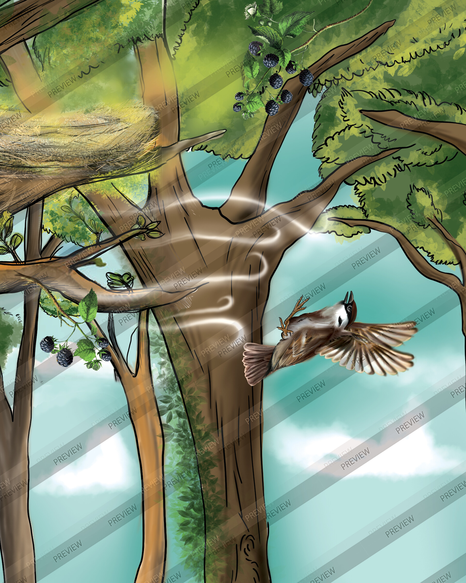 Jack Harley - Children's Book Artwork