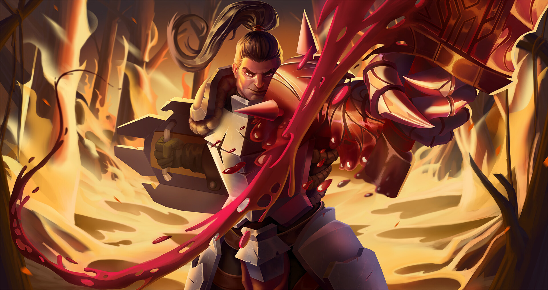 ArtStation - Hemomancy Warrior