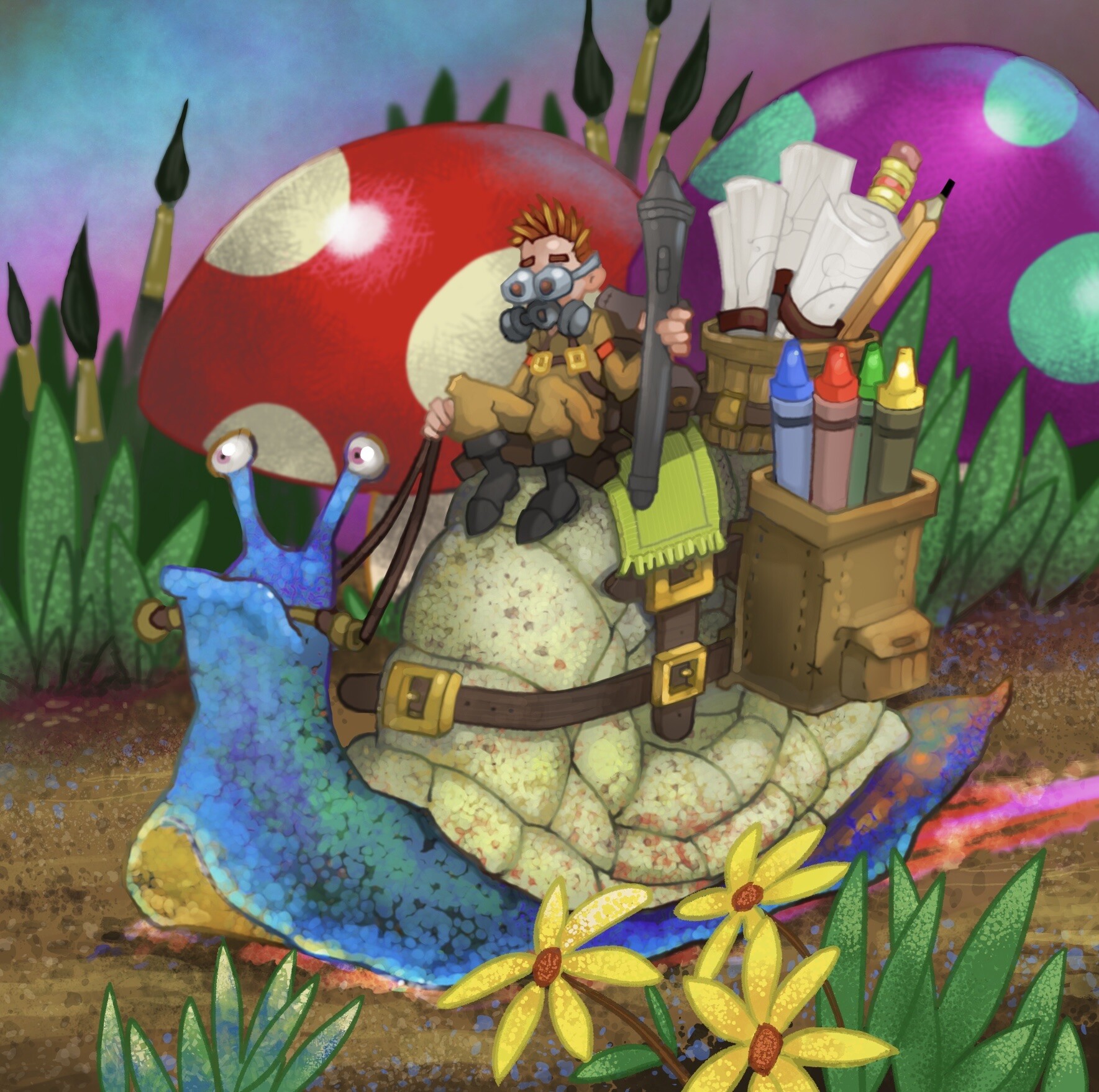 ArtStation - A Snail’s Pace