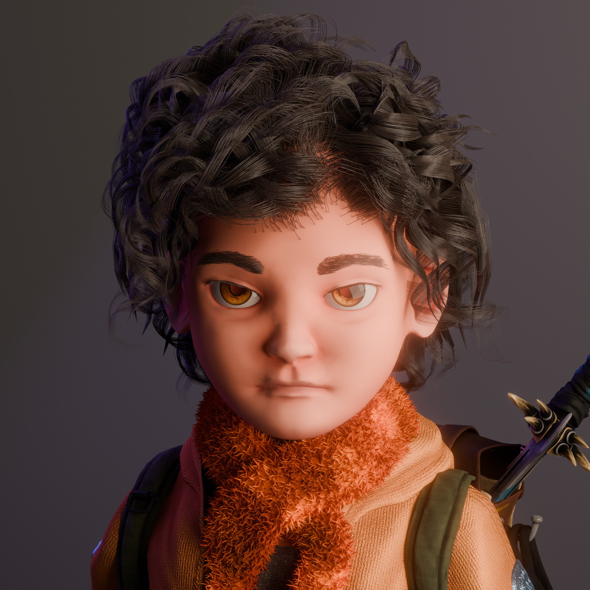 ArtStation - Young warrior